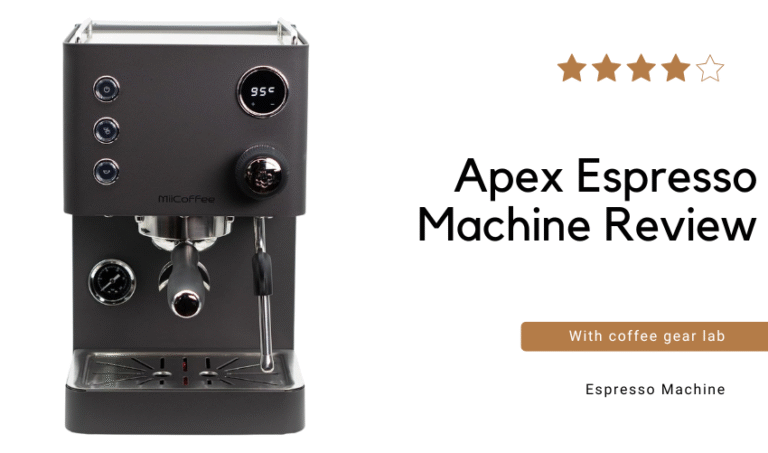 Apex Espresso Machine Review - Coffee Gear Lab
