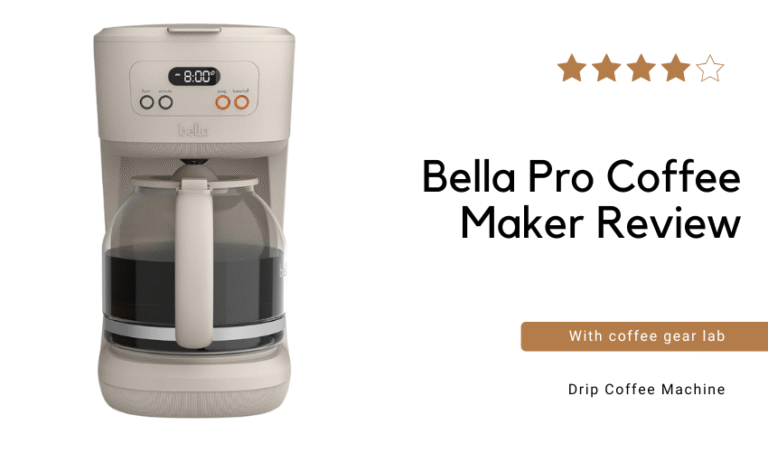 Bella Pro Coffee Maker Review - Coffee Gear Lab