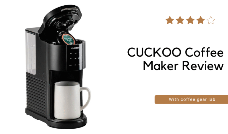 CUCKOO Coffee Maker Review - Coffee Gear Lab